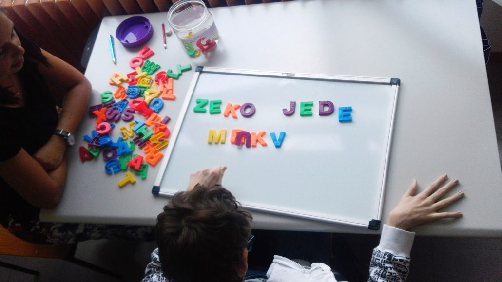 Logopedska terapija - CENTAR ZA ODGOJ I OBRAZOVANJE DUBRAVA